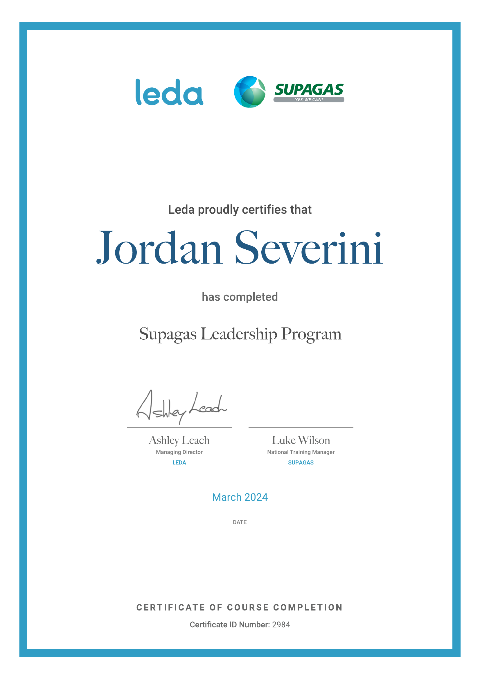 Jordan Severini - Heater Maintenance Manager at Supagas | LinkedIn